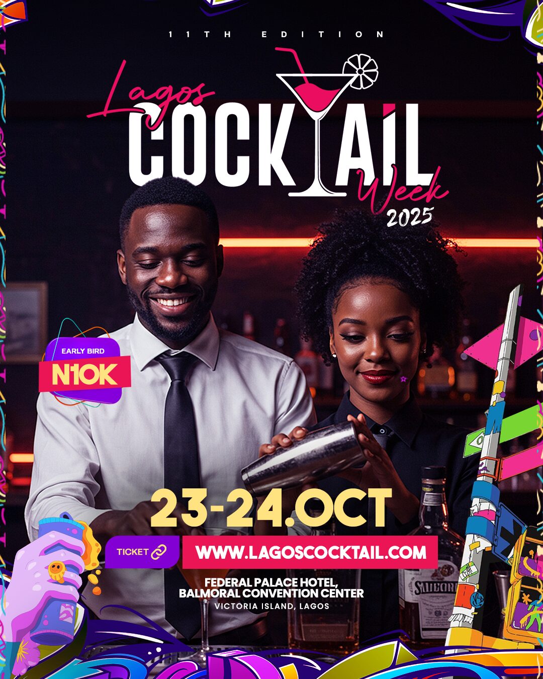 Lagos Cocktail Week 2025 is Back and Euphorique PR is on Board ...